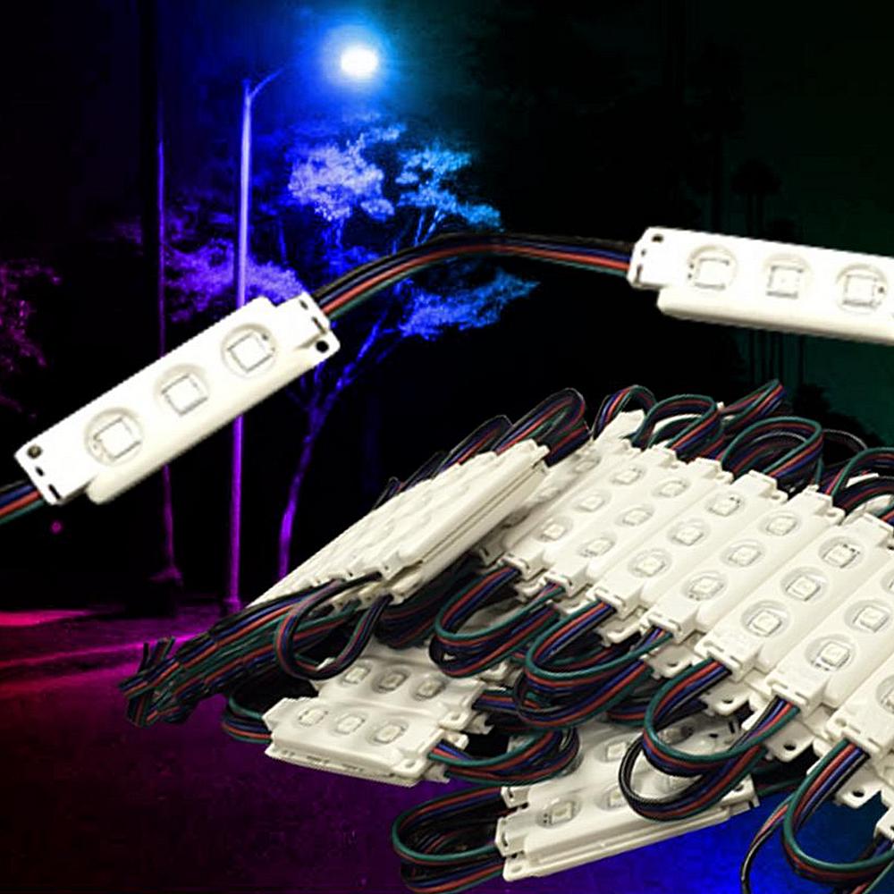 12 Tri-Fecta RGB Strips: Versatile Multi-Color LED Lighting