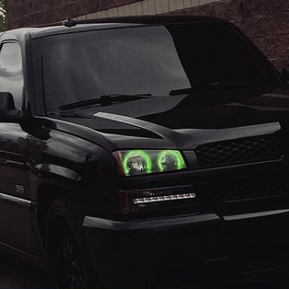 Lighting Trendz: 1999-2002 CHEVROLET SILVERADO (Half Moon) RGB HALO w ...