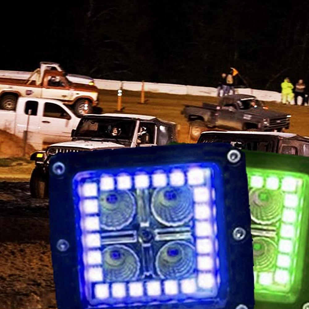 Lighting Trendz: Lighting Trendz 3x3 Pods with RGB Halos