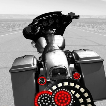 Custom LED Tail Lights for Enhanced Rear Visibility
