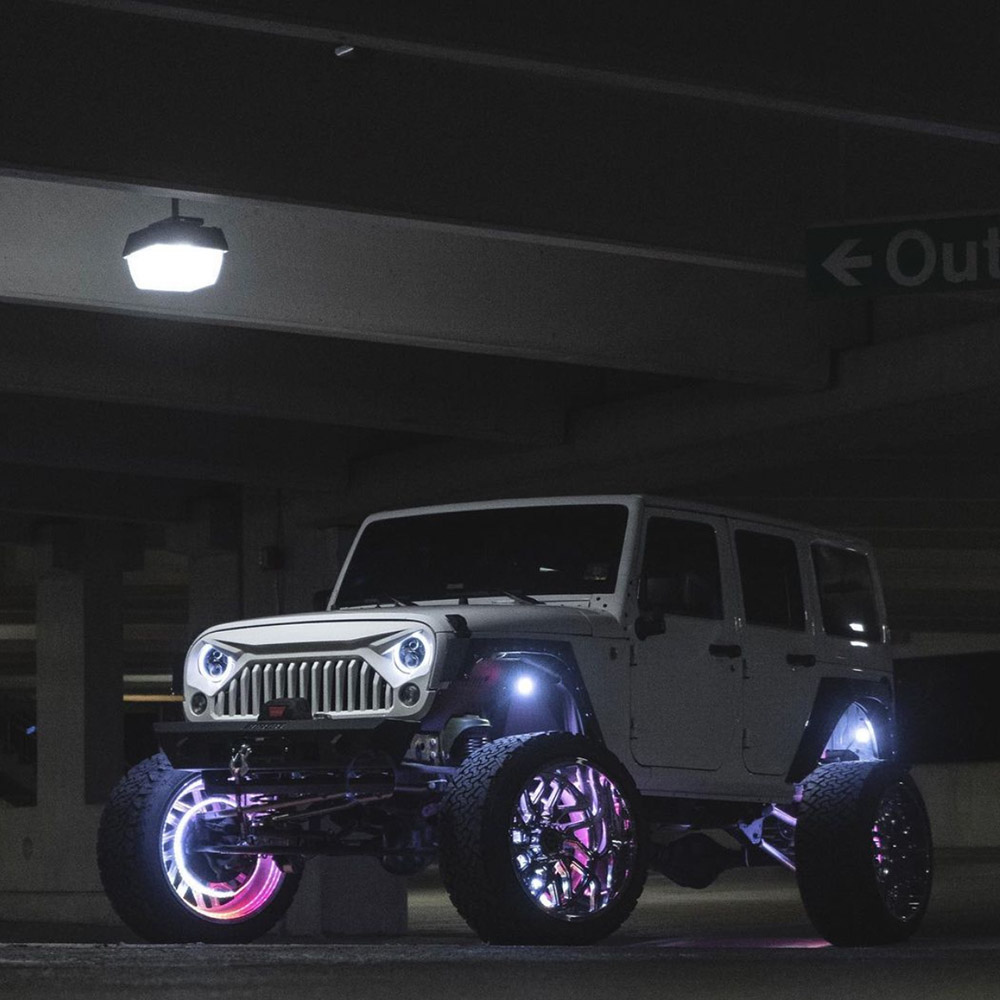 lightingtrendz.com: XTREME BLAST SINGLE COLOR ROCK LIGHTS