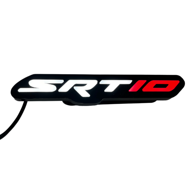 Lighting Trendz: SRT 10 WHITE/RED BADGE