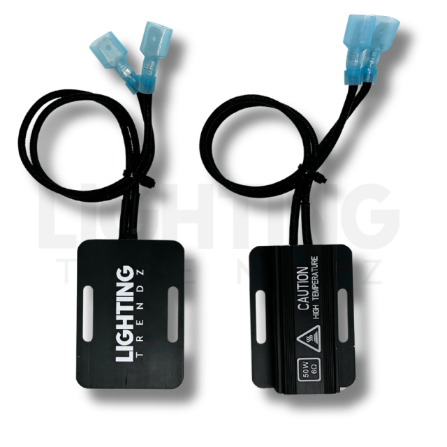 Lighting Trendz: 50W/6OHM BLACK LED RESISTOR