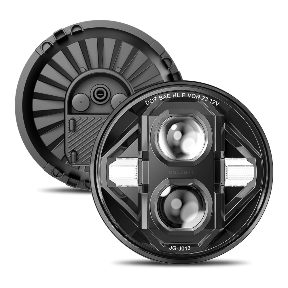 Lighting Trendz: 7" ROUND LED HEADLIGHT REPLACEMENTS w/ Z-BEAM CUT OFF LINE