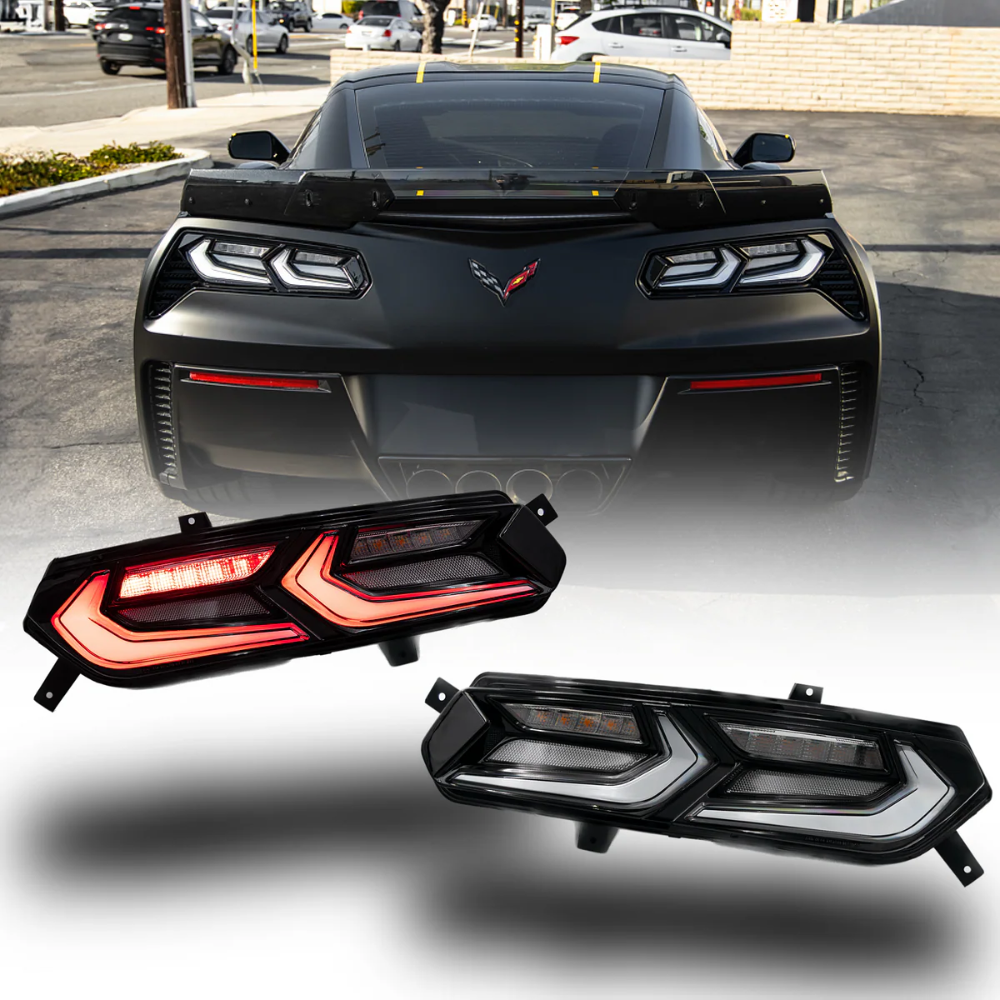 2014-2019 CHEVROLET CORVETTE C7 UMBRA TAIL LIGHTS