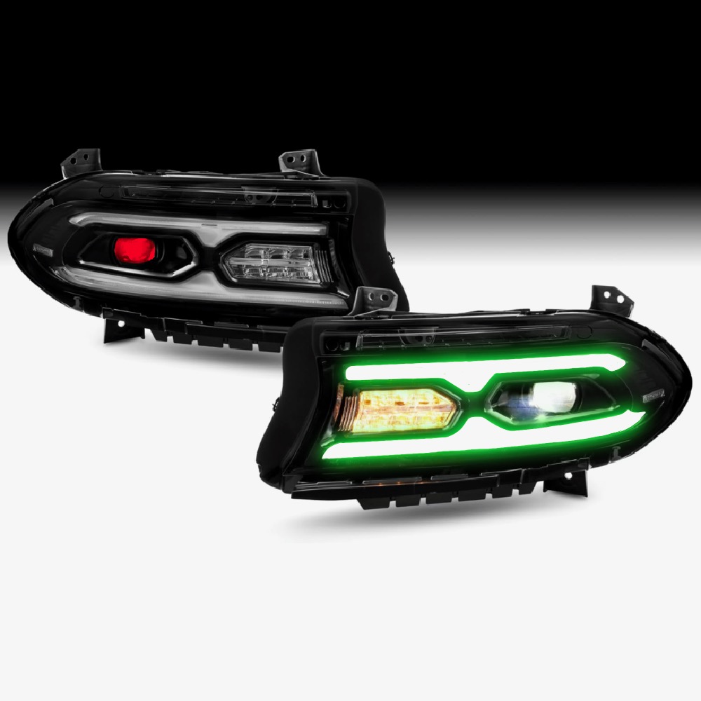 15+ Dodge Charger Face Lift Pre-Built Headlight