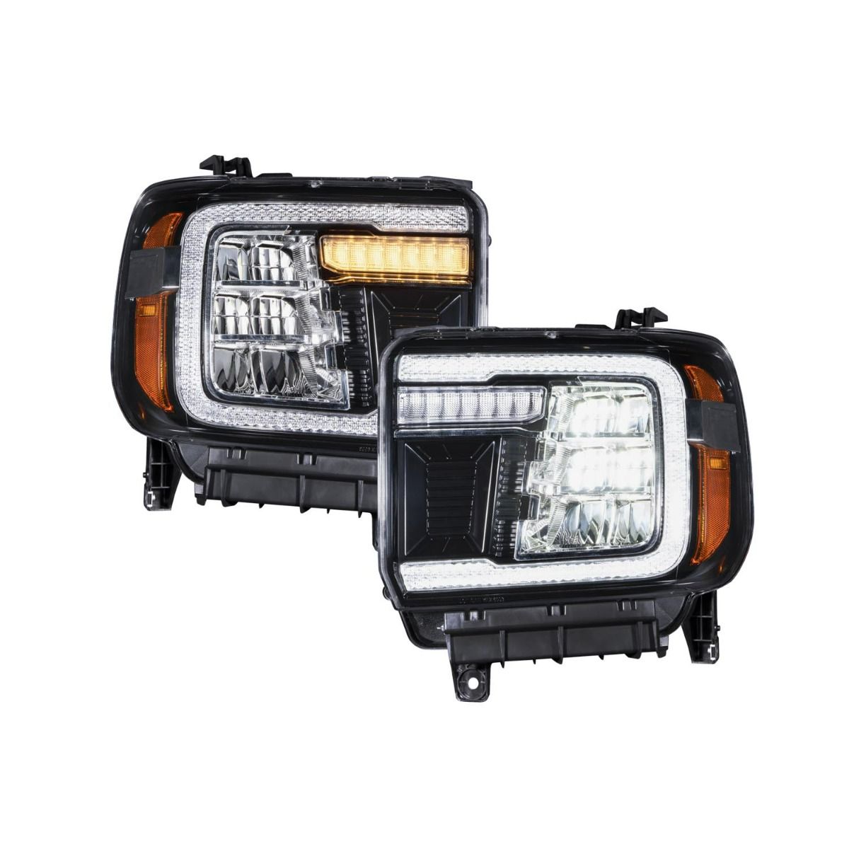 Lighting Trendz 2014 2018 Gmc Sierra 1500 Led Reflector Headlights