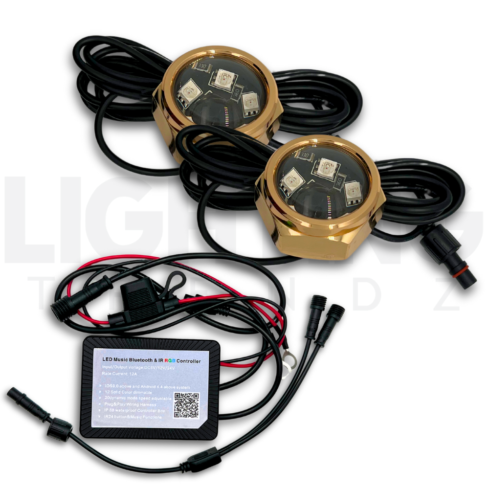 Lighting Trendz: Lighting Trendz RGB Sidewinder Boat Plug Drain Light