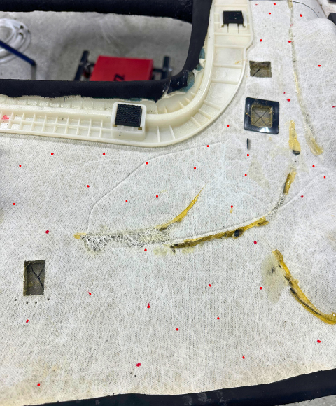 Starlight Headliner Installation