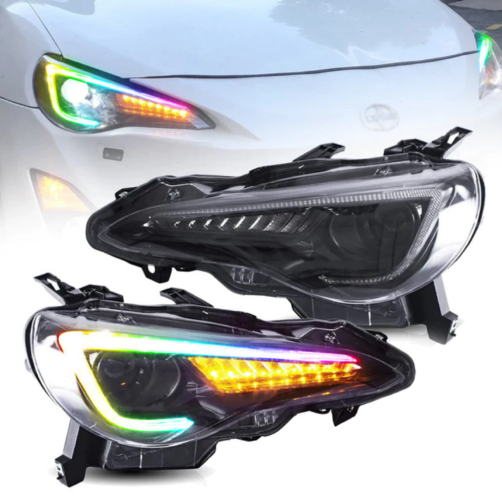 2012-2021 TOYOTA GT86 VLAND PRE-BUILT HEADLIGHTS