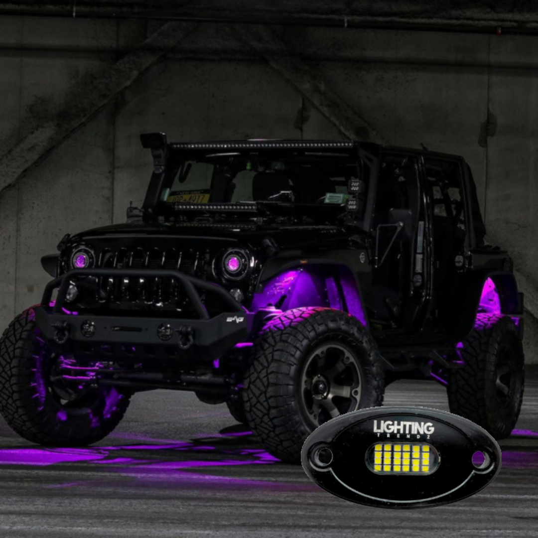 Xtreme Blast Rock Lights: Single Color LED Off-Road Lighting