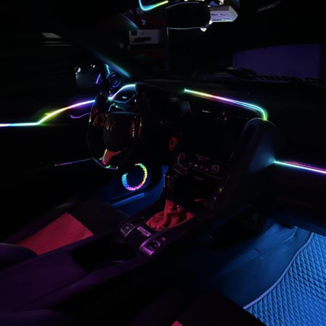 Flow Series LED Dash Trim Kit for Interiors