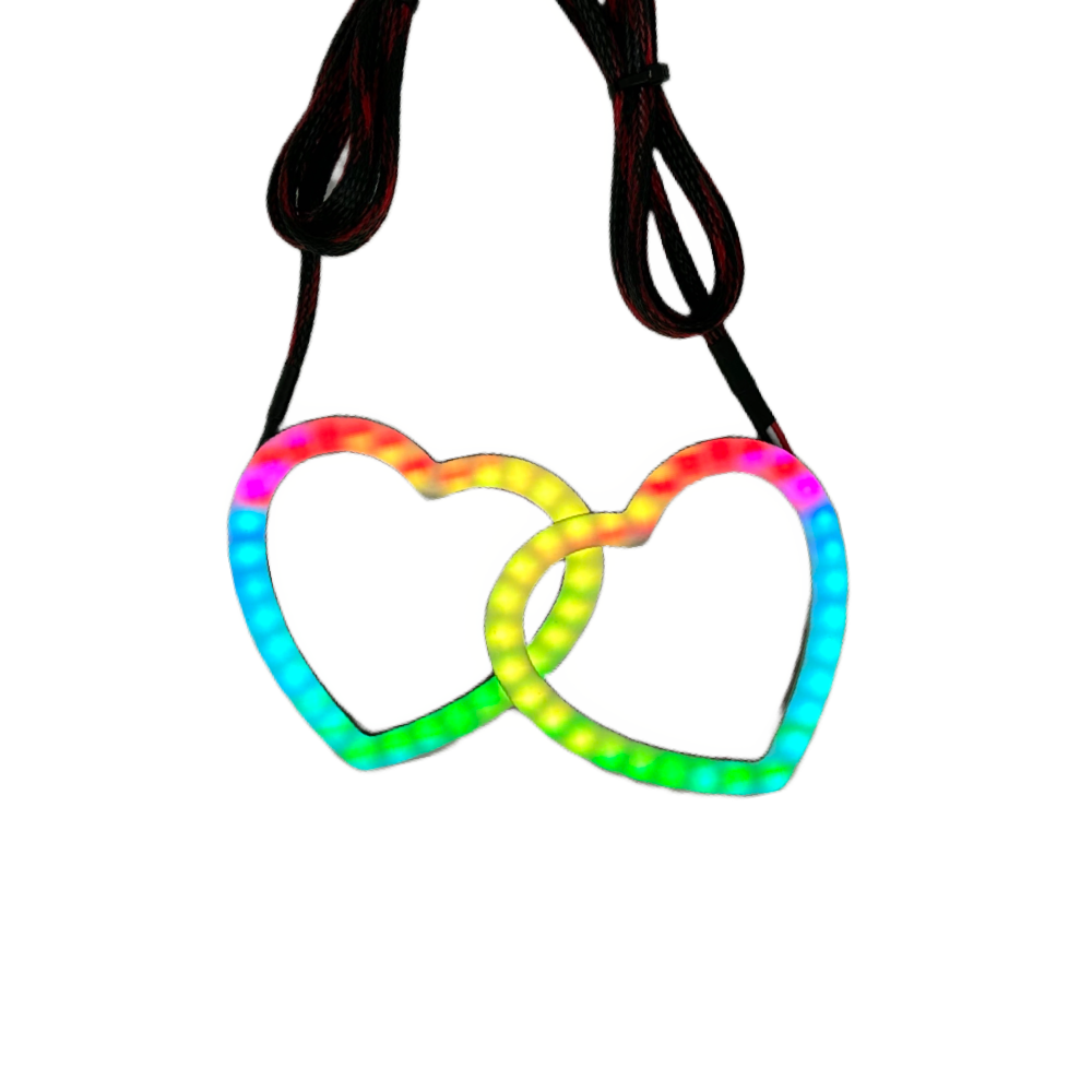 Lighting Trendz: HEART SHAPED FLOW SERIES HALOS